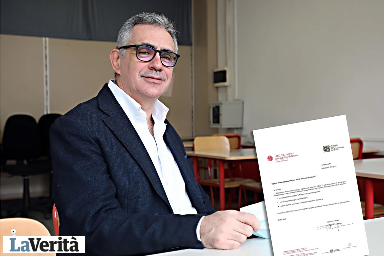 “La disposizione è decaduta”: la lettera di Pregliasco in cui si scusa ...